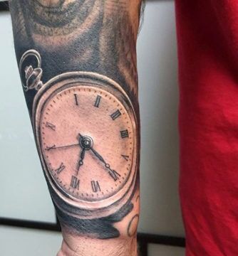 The 85 Best Clock Tattoos for Men | Improb