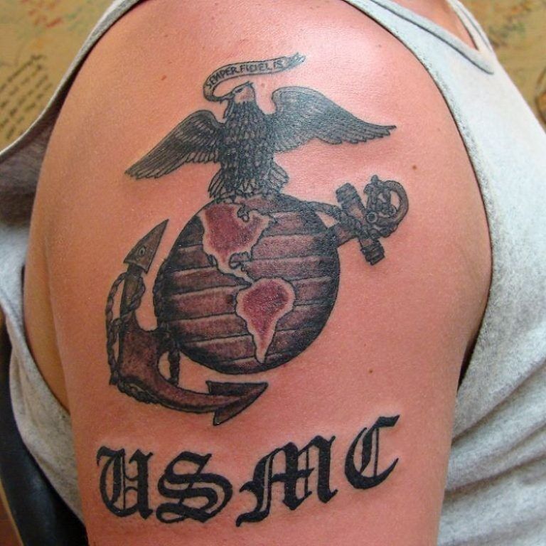 usmc tattoos small